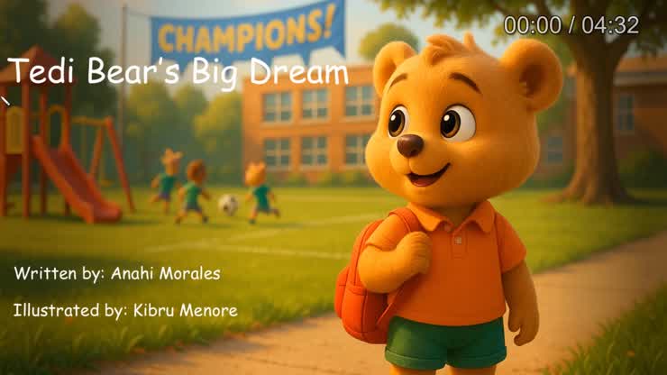 Tedi Bear's Big Dream - UHD Bilingual E-Library