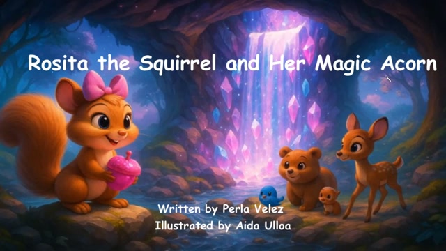 Rosita the Squirrel and Her Magic Acorn - UHD Bilingual E-Library